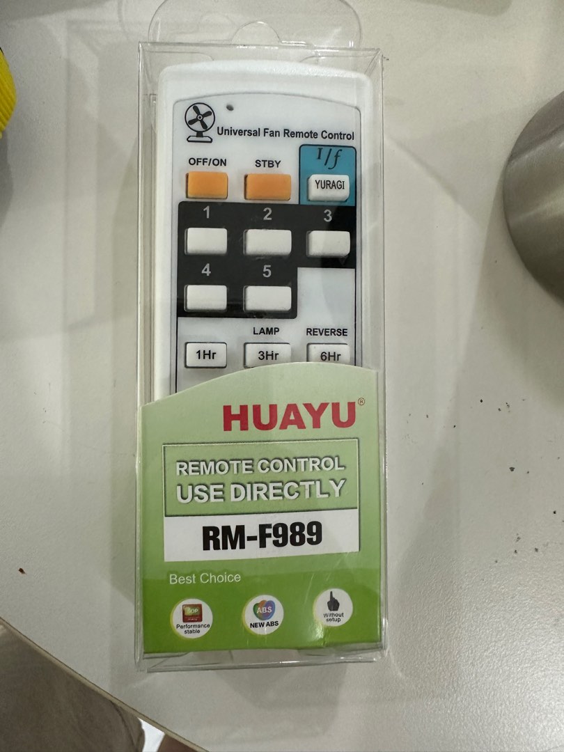 Universal Remote Controller HUAYU, Furniture & Home Living, Lighting ...