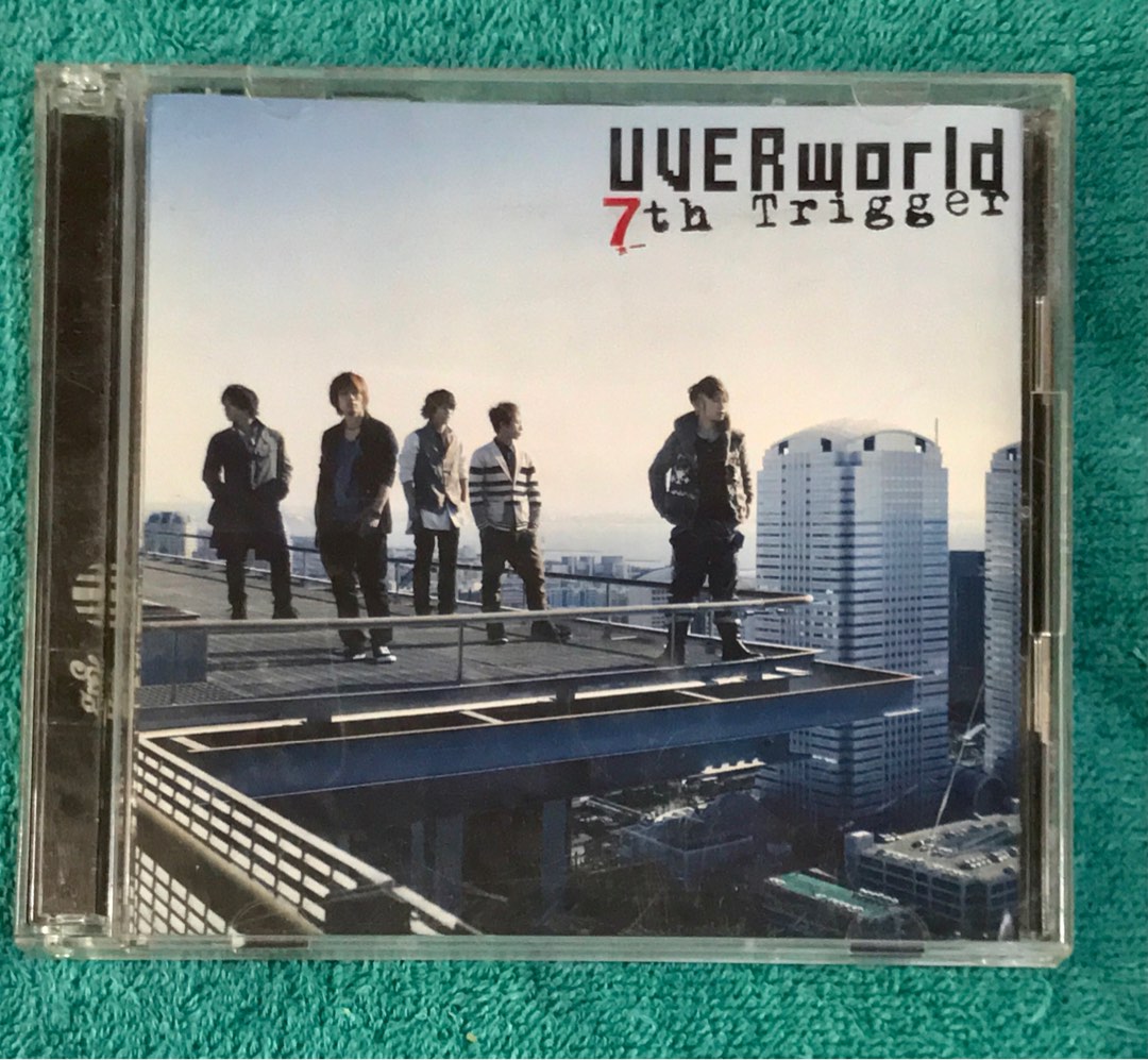 UVERWORLD - 7TH TRIGGER CD SINGLE + DVD J-POP J-ROCK ALTERNATIVE NU ROCK on Carousell
