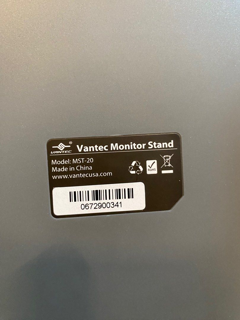 Vantec Monitor Stand, Computers & Tech, Parts & Accessories, Monitor Screens on Carousell