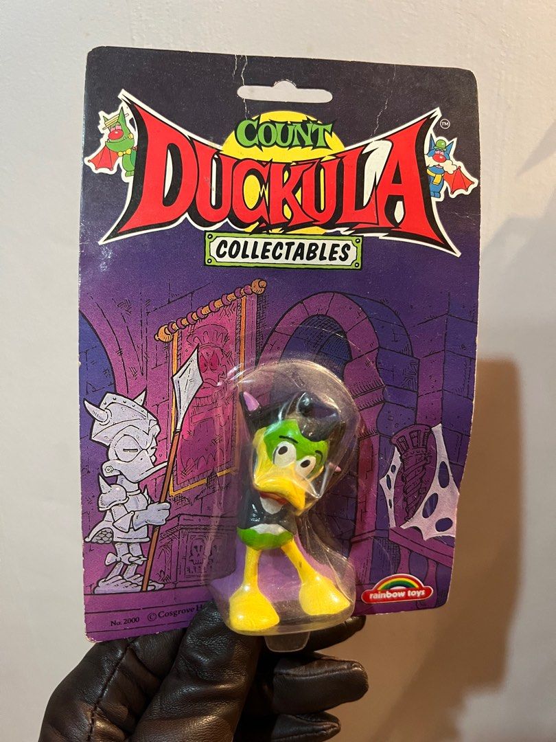 Vintage Count Duckula figure, Hobbies & Toys, Memorabilia ...