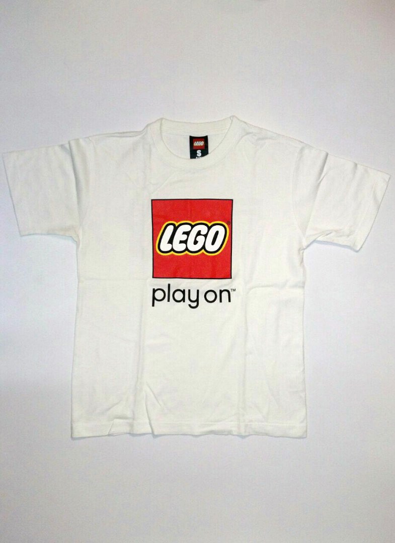 Vintage LEGO Logo Tee: "play on", Men's Fashion, Tops & Sets, Tshirts ...