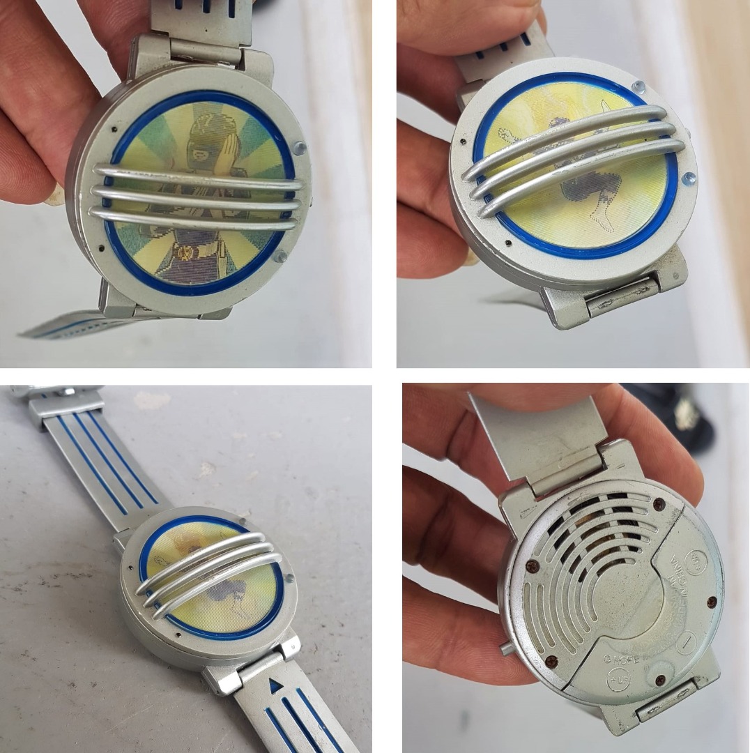 Vintage Mighty Morphin Power Rangers, Power Ranger Watch, Blue ...