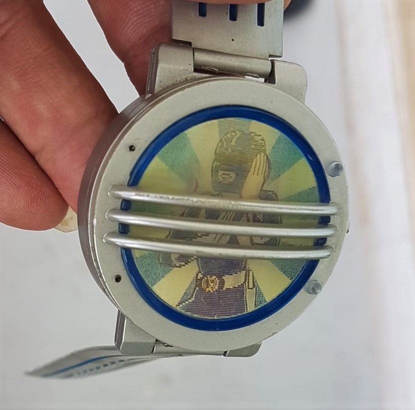 Vintage Mighty Morphin Power Rangers, Power Ranger Watch, Blue ...
