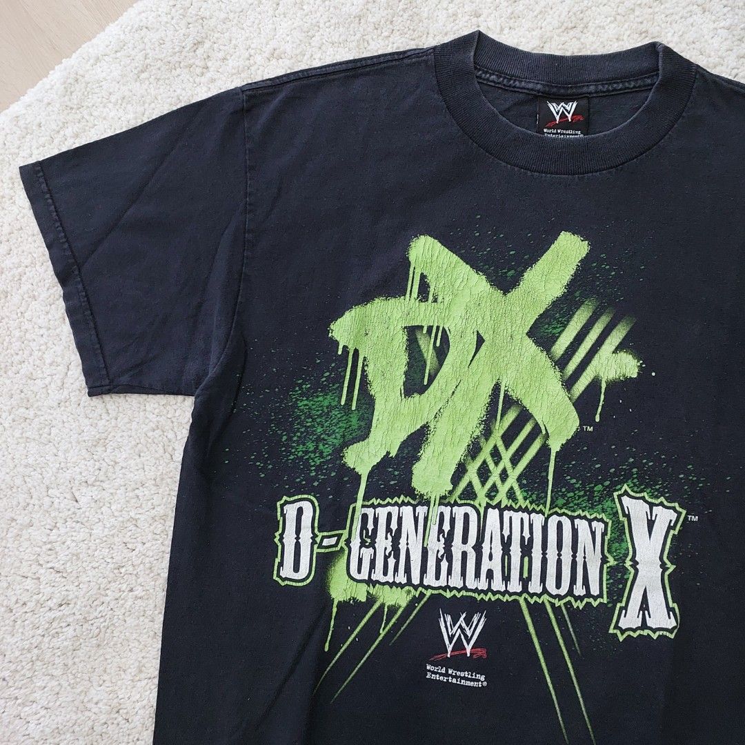 Vintage Wrestling DX generation, Men's Fashion, Tops & Sets, Tshirts & Polo Shirts on Carousell