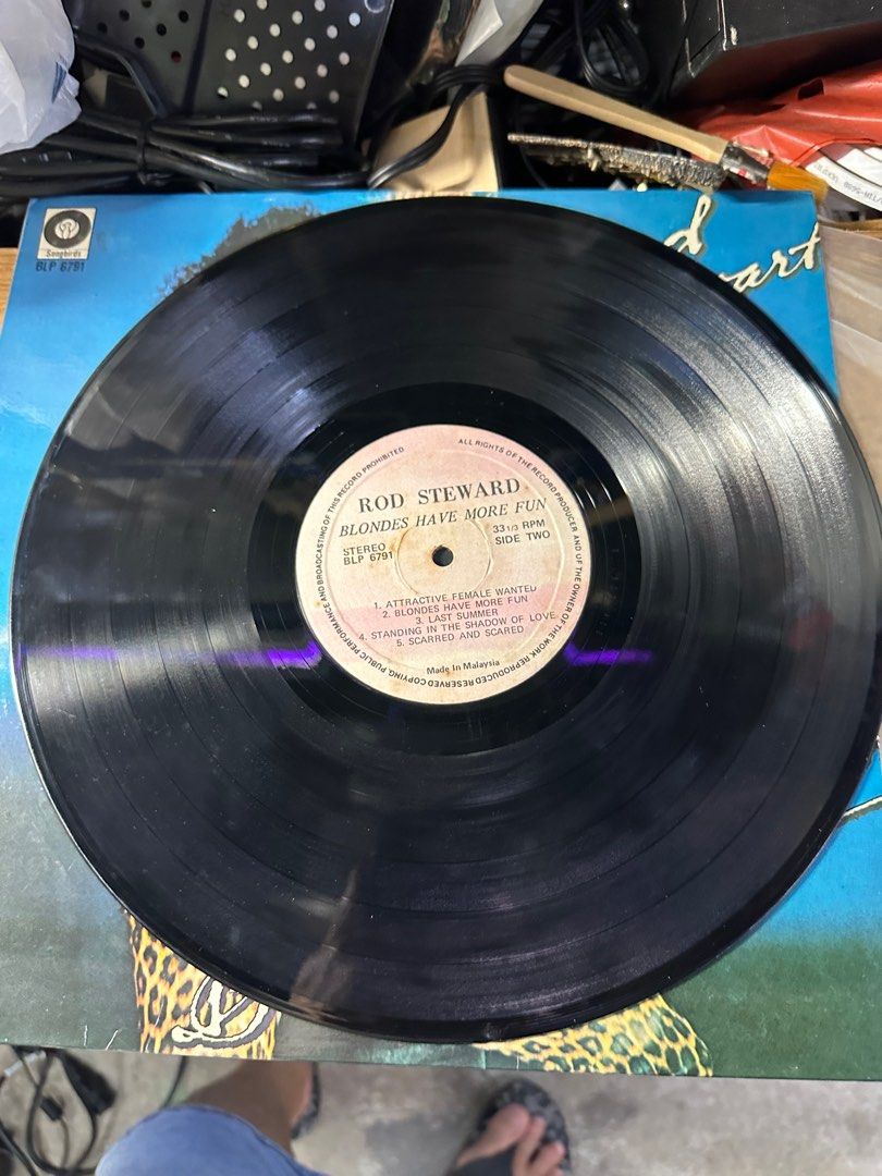 Vinyl Record 12 inch rock Stewart, Hobbies & Toys, Music & Media ...