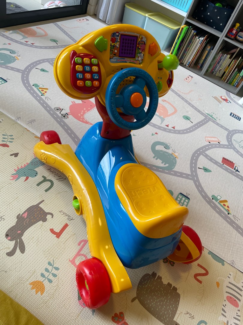 Vtech Grow and Go Ride on, Hobbies & Toys, Toys & Games on Carousell