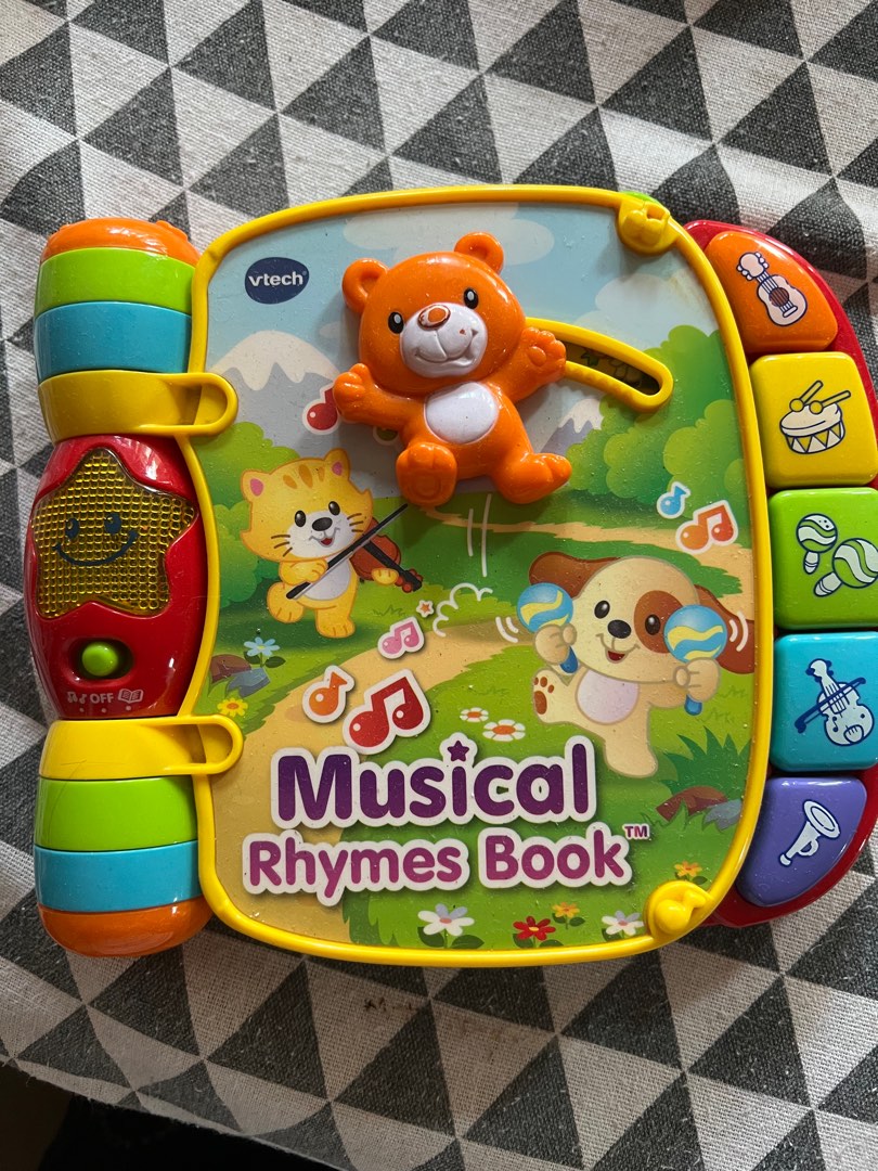 Vtech Musical Rhymes Book on Carousell