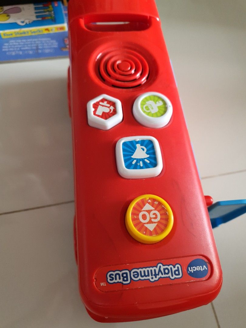 Free Delivery - Vtech playtime bus - alphabet, Babies & Kids, Infant ...