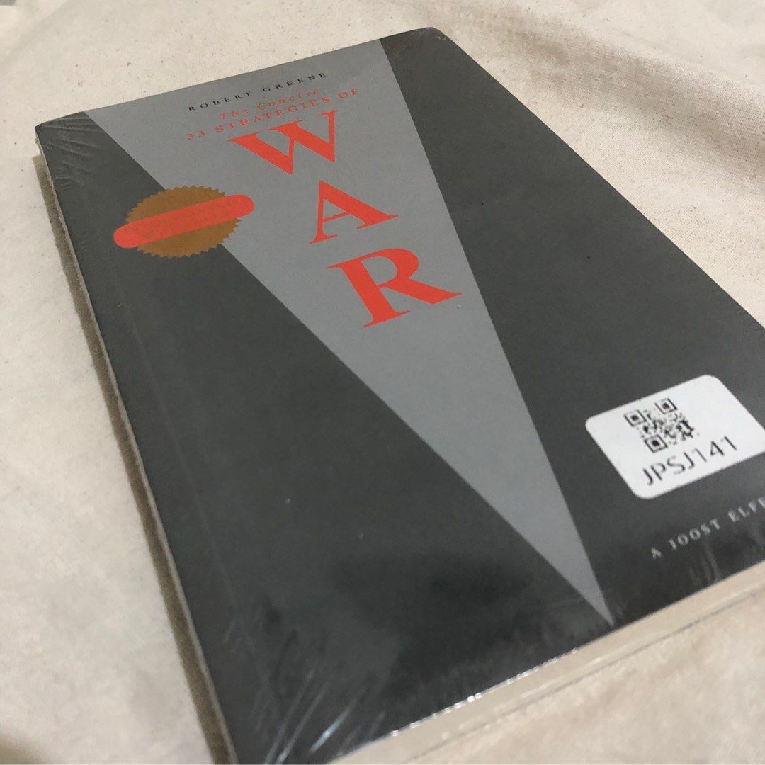 WAR The Concise 33 STRATEGIES OF War by Robert Greene, Hobbies & Toys ...