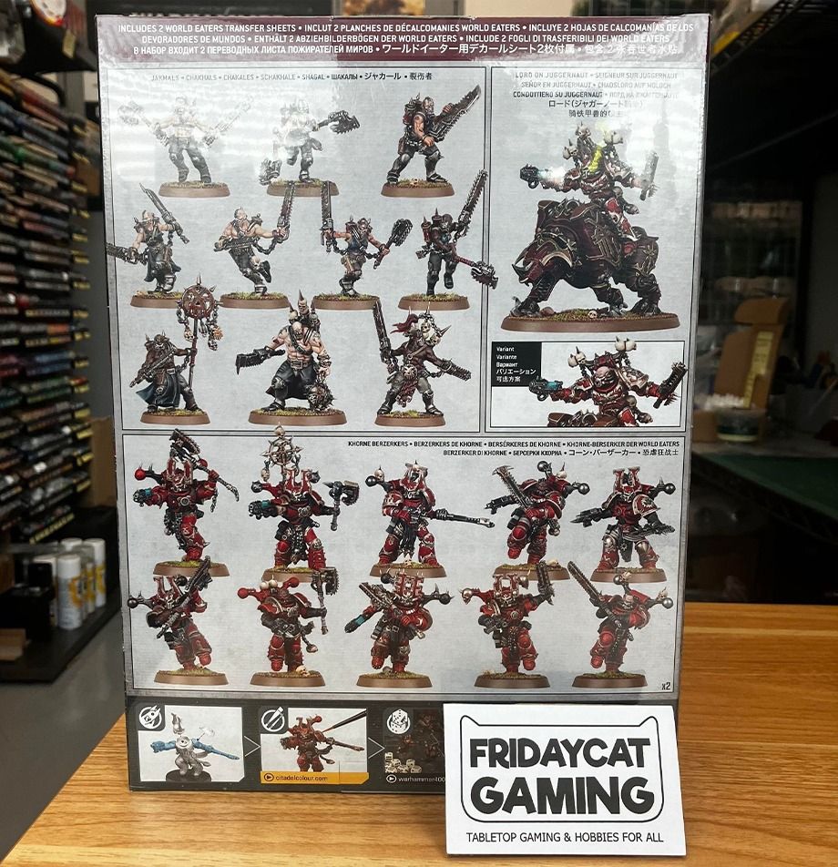 Warhammer 40000 Combat Patrol: World Eaters, Hobbies & Toys, Toys ...