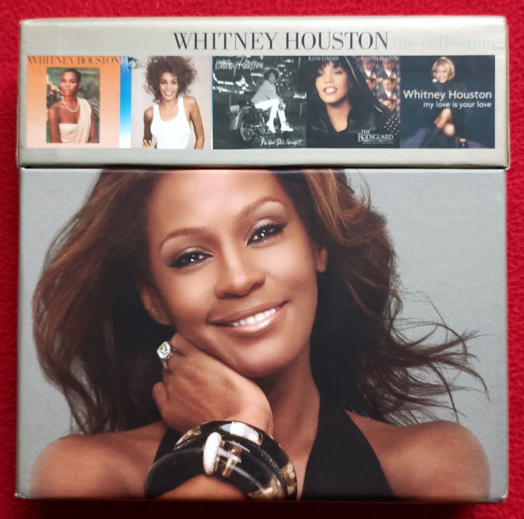 Whitney Houston THE COLLECTION Studio Albums CD, Hobbies & Toys, Music ...
