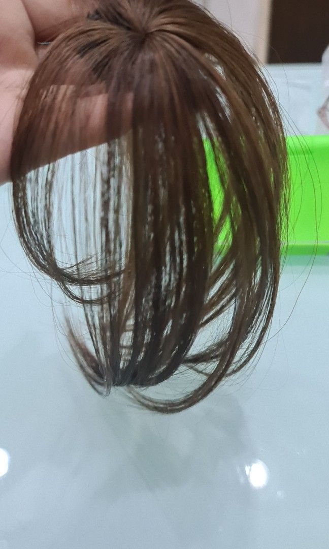 Wig nutup botak dan uban . Ada pilihan warna coklat tua dan light brown ...