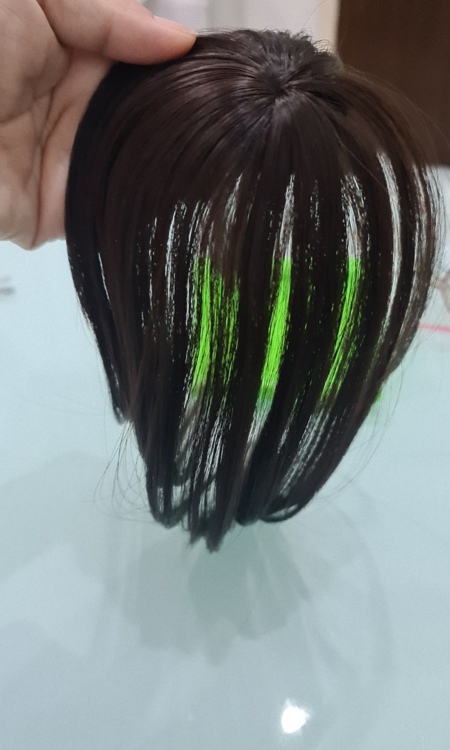 Wig nutup botak dan uban . Ada pilihan warna coklat tua dan light brown ...