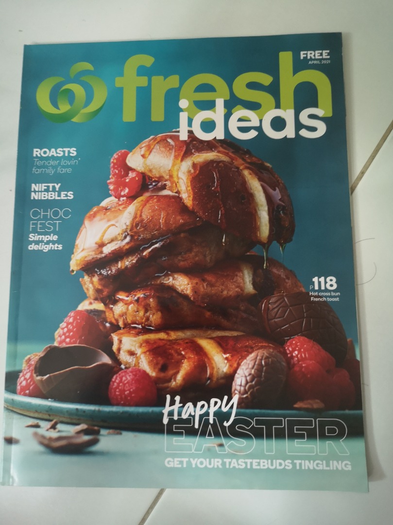 woolies magazines + recipes, Hobbies & Toys, Books & Magazines ...