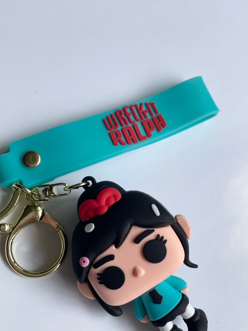 Wreck-It Ralph Vanellope Character Keychain (DISNEY), Hobbies & Toys ...