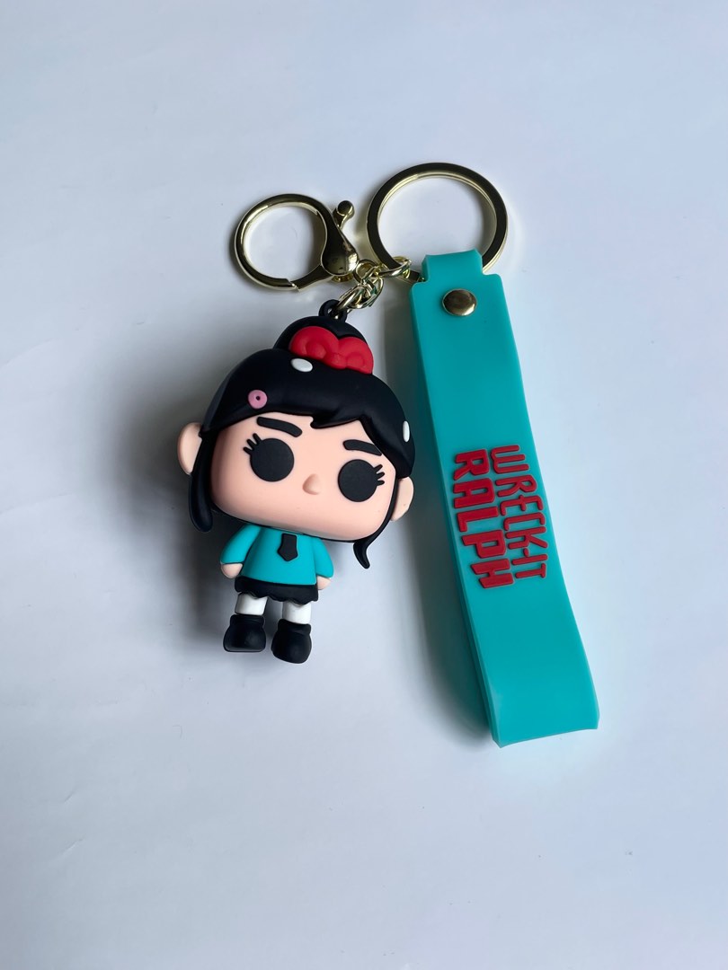 Wreck-It Ralph Vanellope Character Keychain (DISNEY), Hobbies & Toys ...