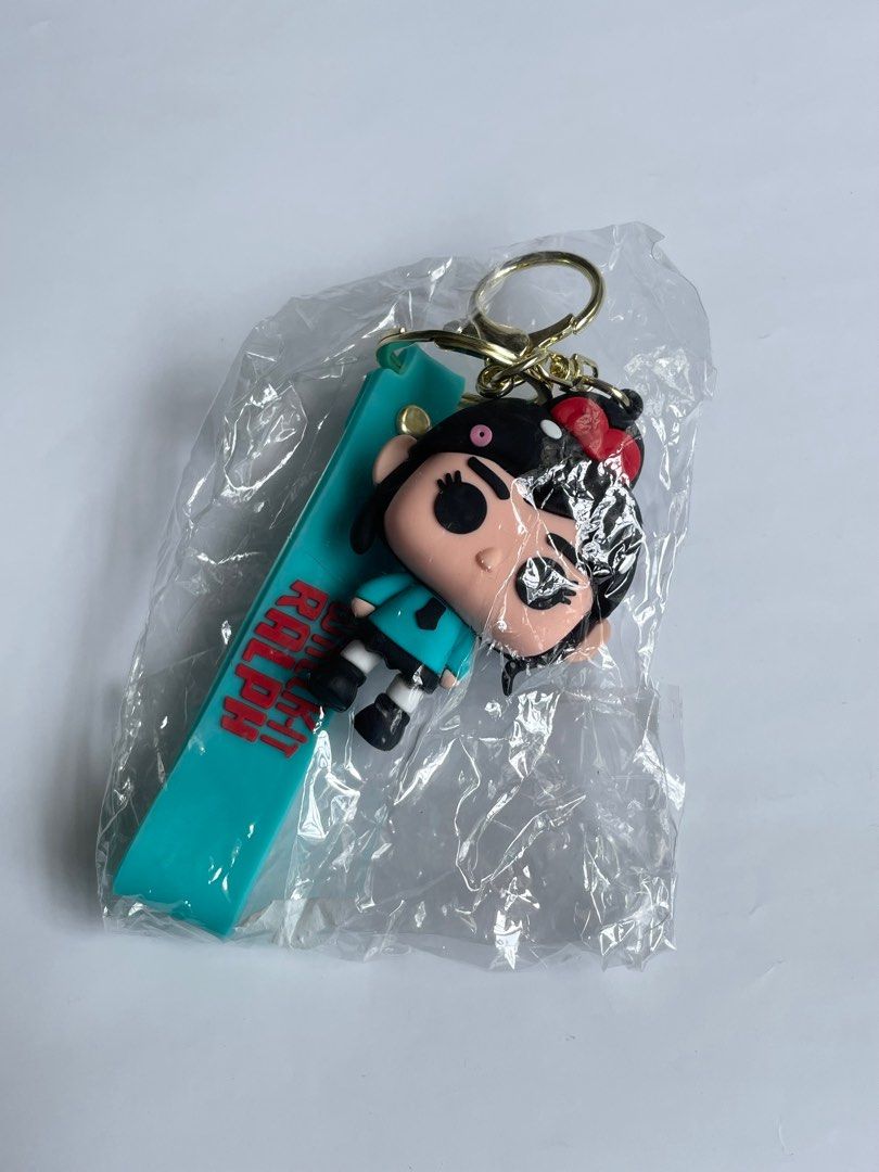 Wreck-It Ralph Vanellope Character Keychain (DISNEY), Hobbies & Toys ...
