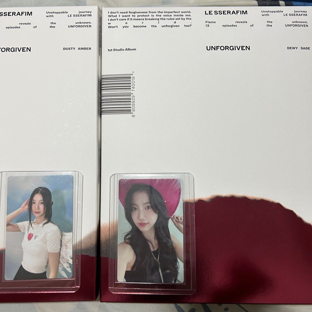 [WTS/LFB]Le Sserafim unforgiven album kazuha pc, Hobbies & Toys ...