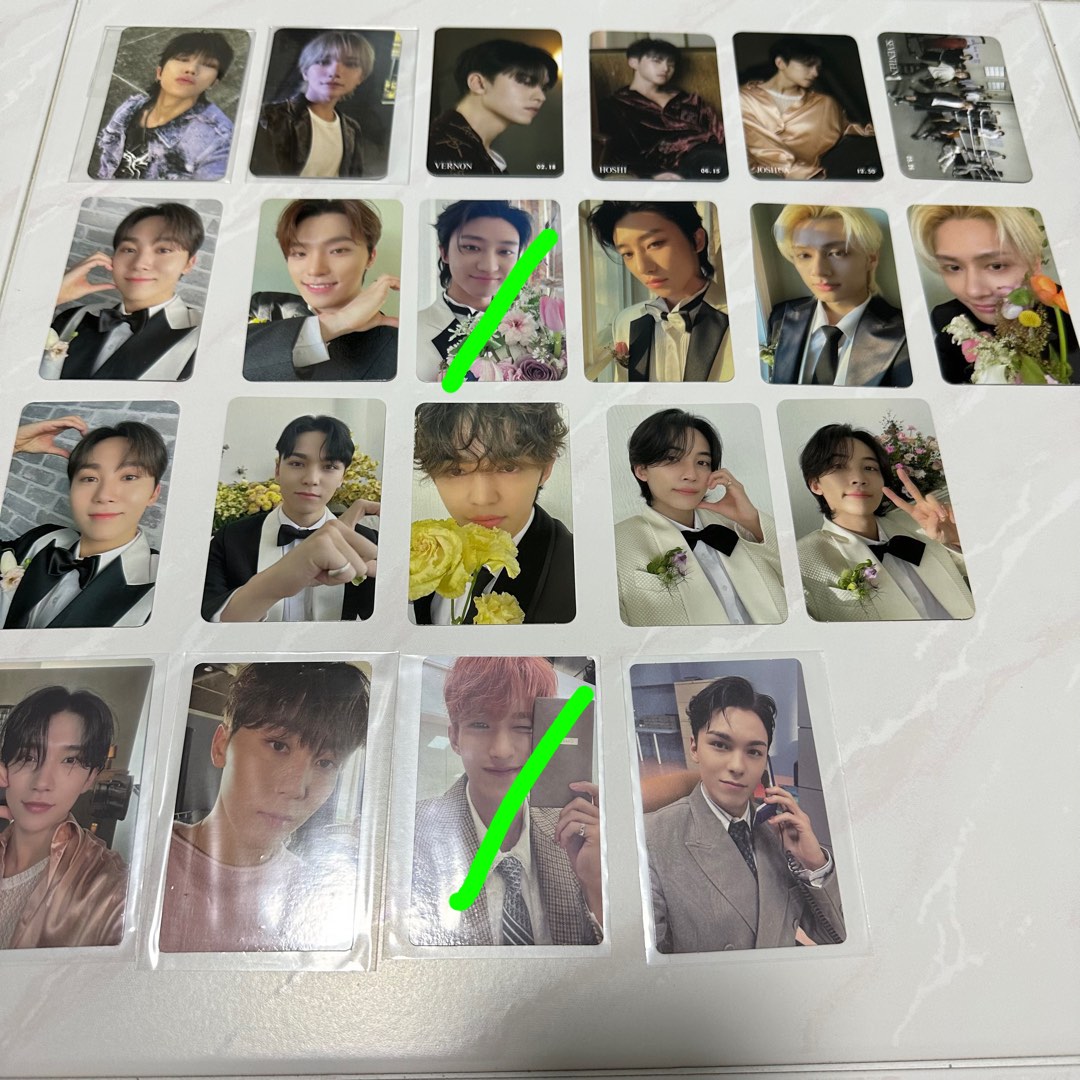 wtt seventeen svt fml album pcs / pob / carat ver, Hobbies & Toys ...