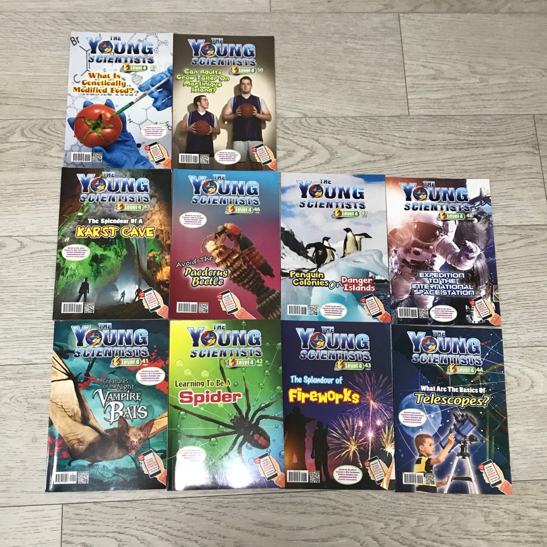 Young Scientists Level 4 Vol 41-50 (10 books), Hobbies & Toys, Books & Magazines, Magazines on ...