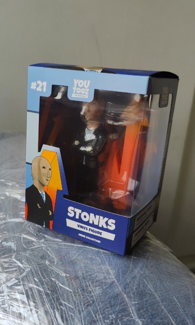 Youtooz Stonks Vinyl Figure, Hobbies & Toys, Toys & Games on Carousell