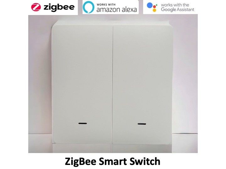 Zigbee Smart Double Rocker Switch (2 Gang), TV & Home Appliances, TV ...