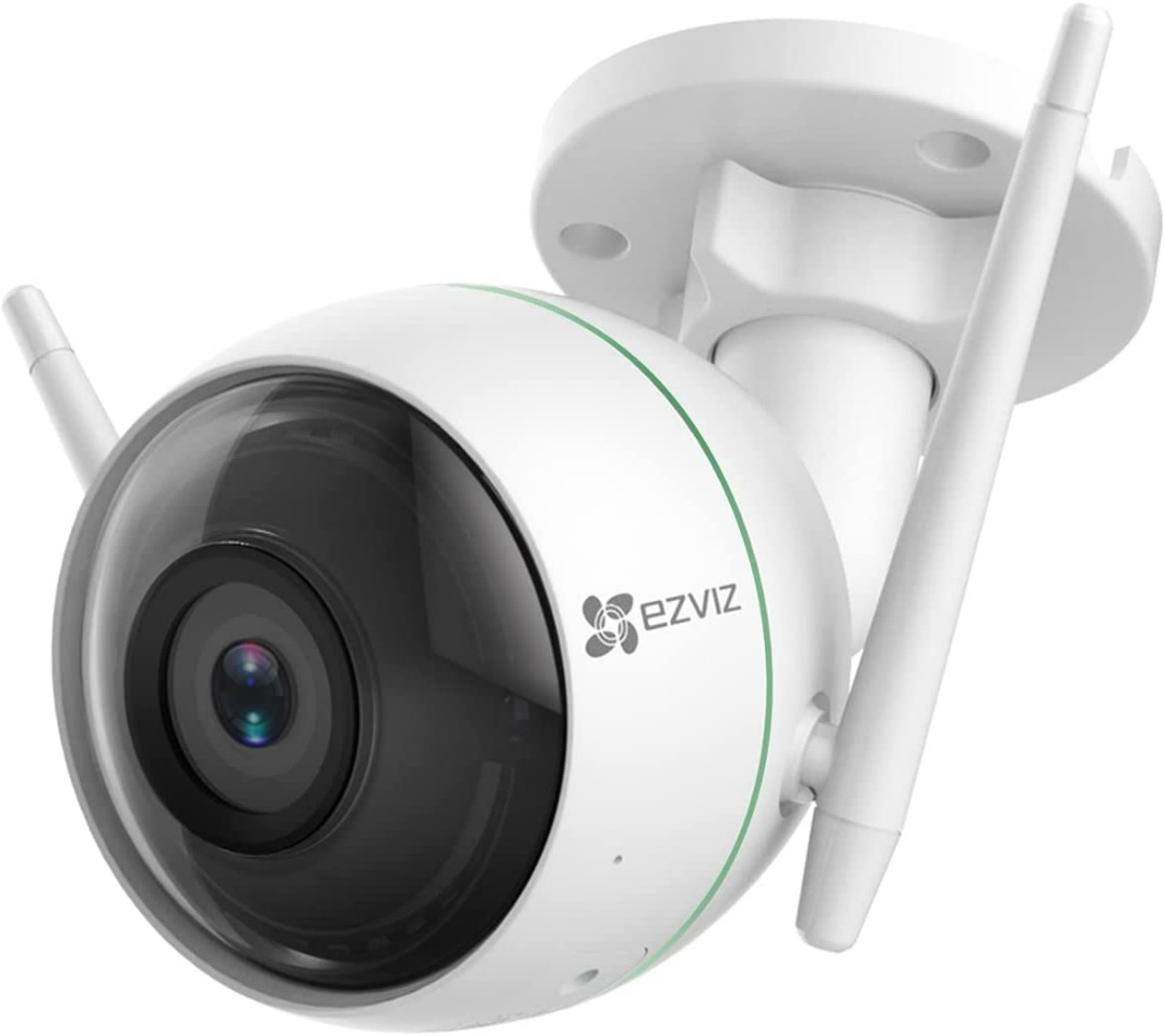 1850) EZVIZ OUTDOOR SECURITY CAMERA, WIFI 1080P, 100FT NIGHT VISION ...