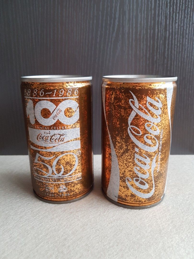 1986 Coca Cola 100 Centennia Celebration & 50th AnniversarySingapore ...