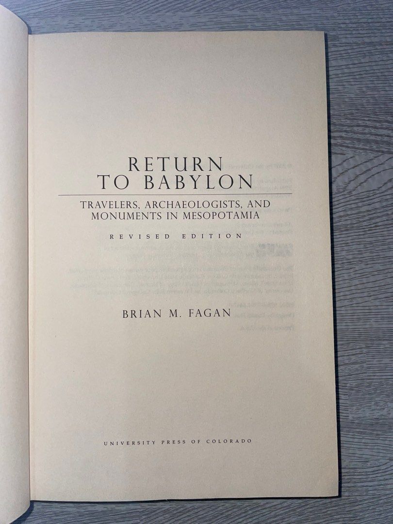 2007, Return to Babylon on Carousell