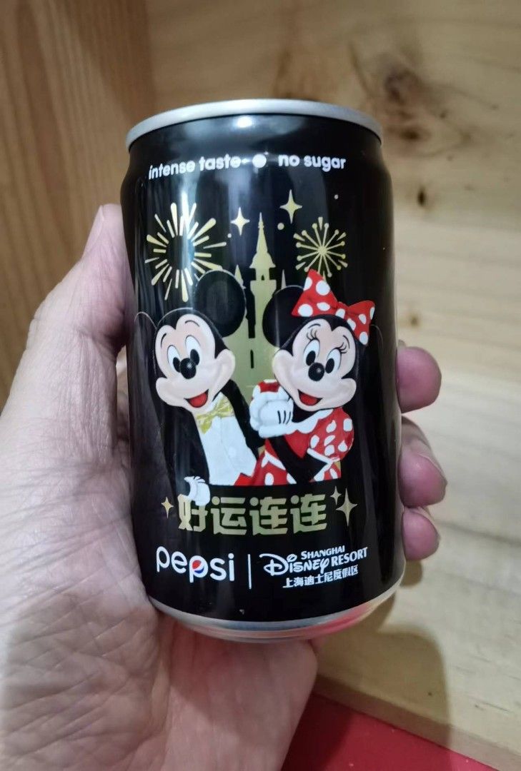2022 Pepsi Shanghai Disneyland Limited Edition can collection, Hobbies ...
