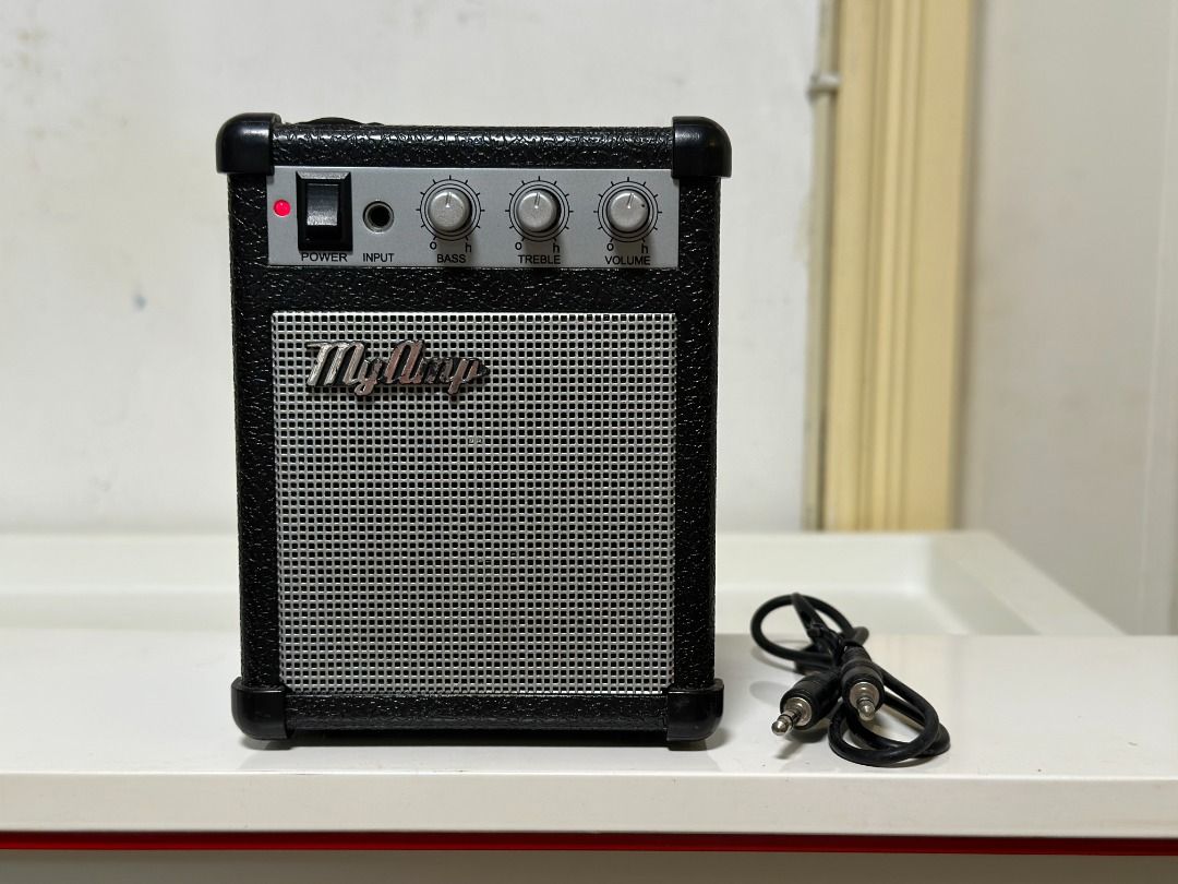 (Sold) 4" MyAmp 喇叭仔 Micro Portable 5-watt Battery Powered Guitar Amp ...