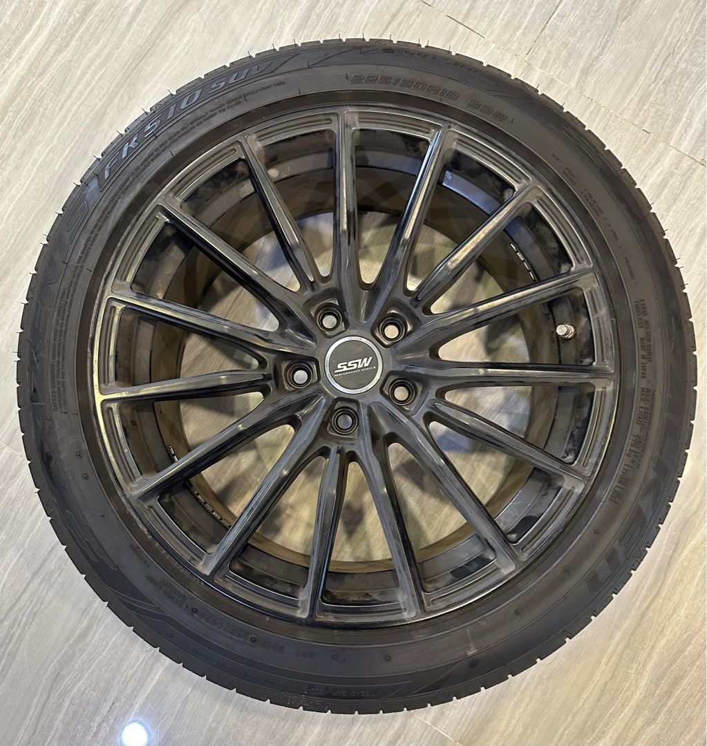 4 x SSW 18 rim with falken FK510 tyre, Car Accessories, Tyres & Rims on ...