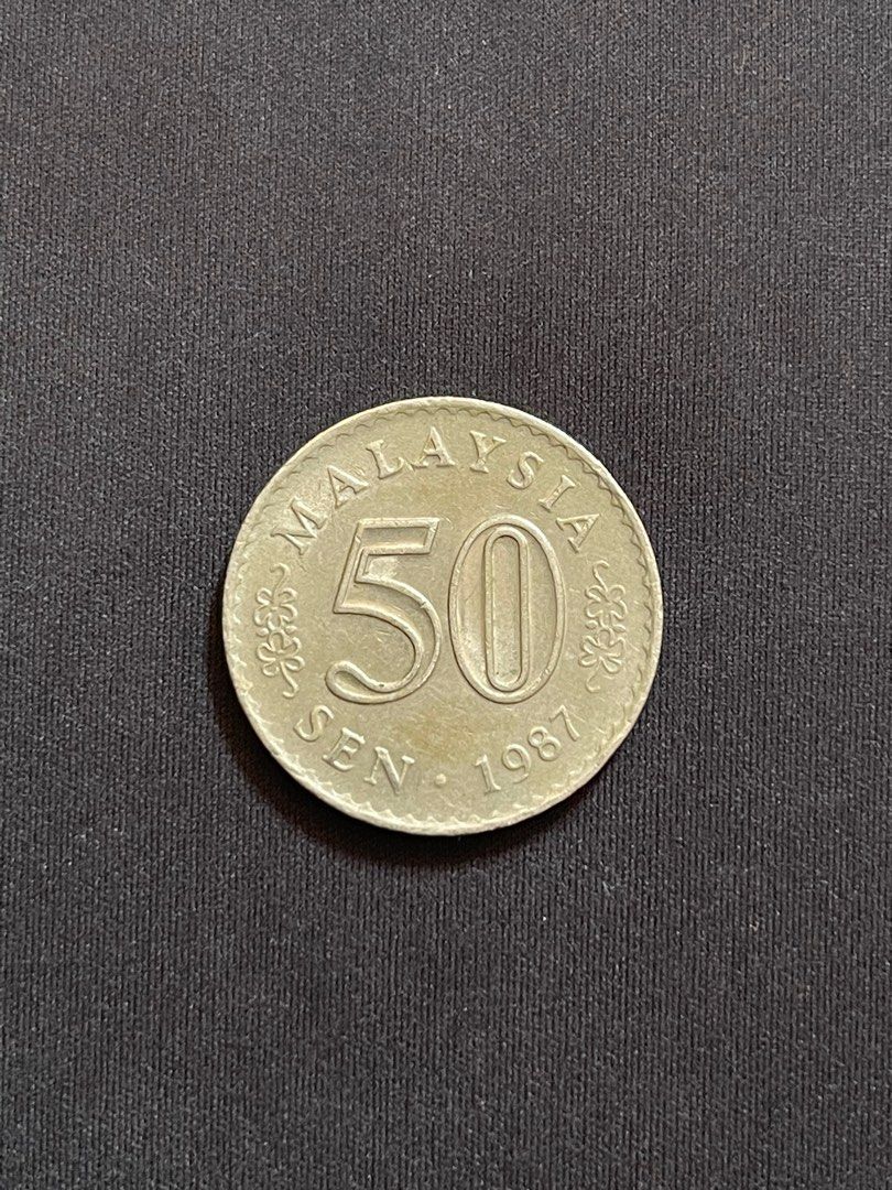 50 SEN 1987, Hobbies & Toys, Collectibles & Memorabilia, Currency on ...