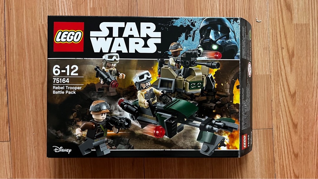 75164 LEGO Star Wars Rogue One Rebel Trooper Battle Pack on Carousell