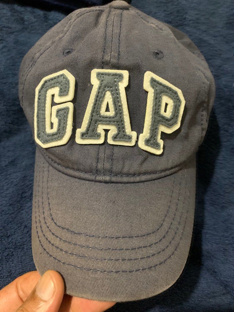 七成新 二手 年代感 古著 Gap youth 青年 老帽 棒球帽 cap, 他的時尚, 手錶及配件, 帽子在旋轉拍賣