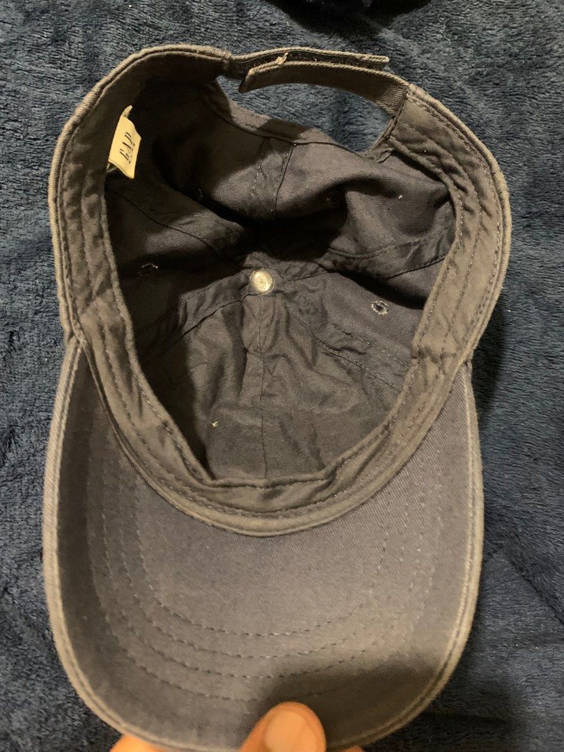 七成新 二手 年代感 古著 Gap youth 青年 老帽 棒球帽 cap, 他的時尚, 手錶及配件, 帽子在旋轉拍賣