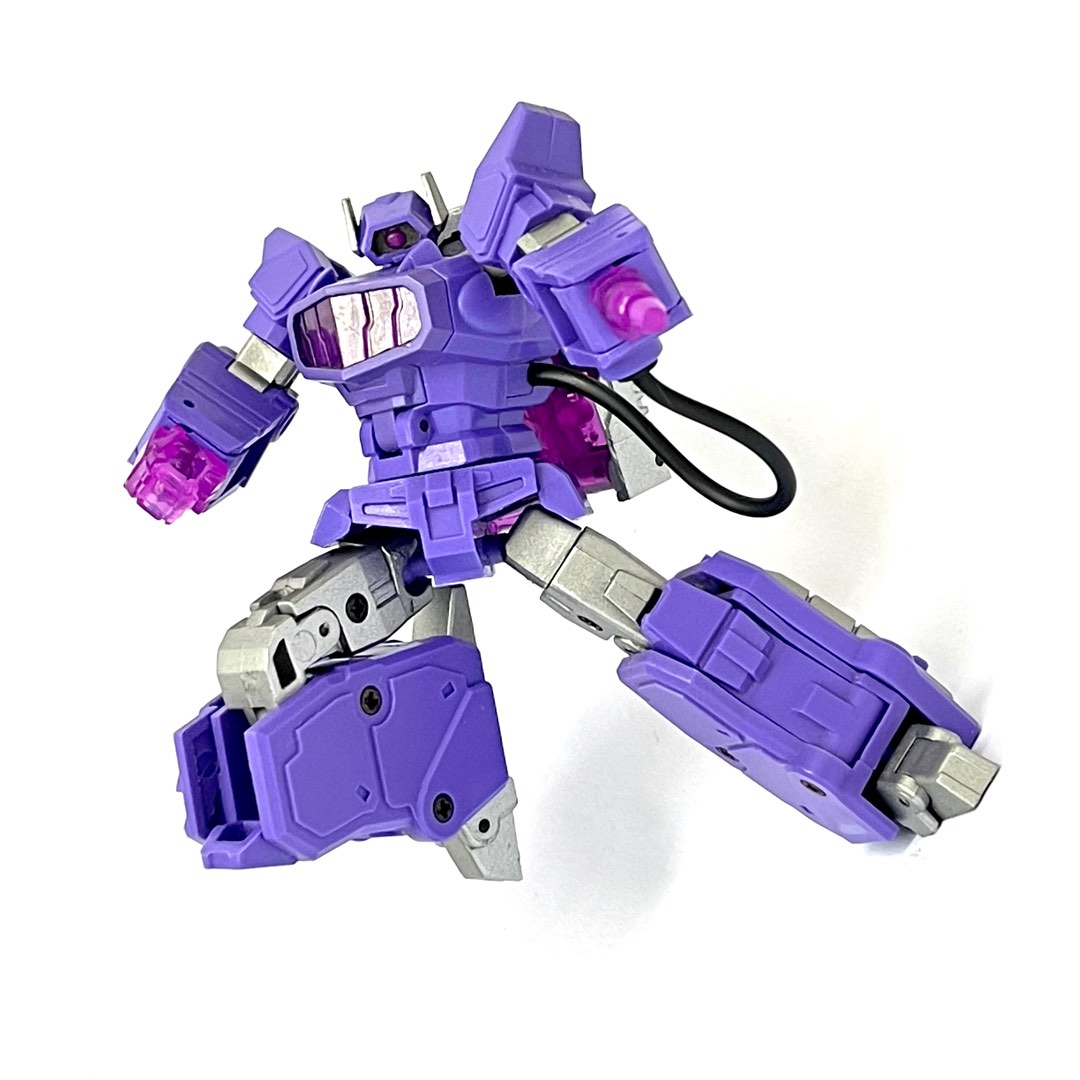 變形金剛 小比例 震波 鐵工廠 iron factory shockwave 狂派 decepticon IF EX21 bridge ...