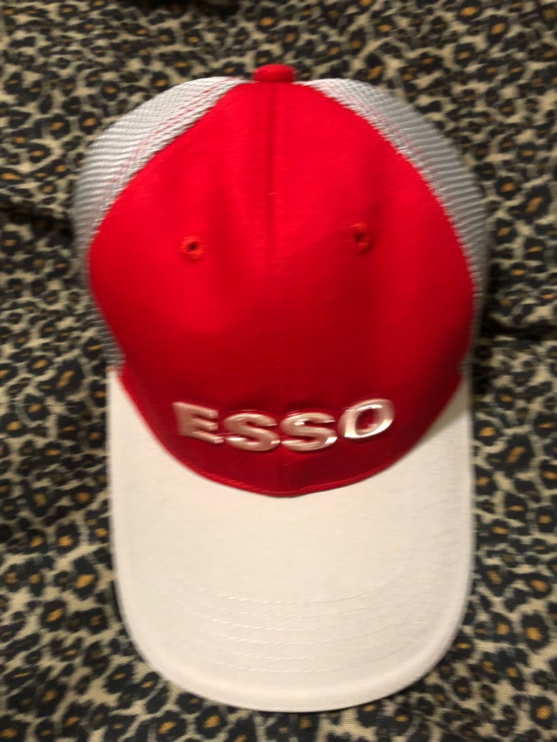 二手 古著 Esso老帽 棒球帽 cap, 他的時尚, 手錶及配件, 帽子在旋轉拍賣