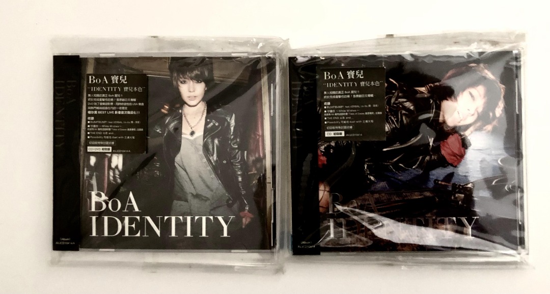 寶兒 BoA 日文專輯 寶兒本色 IDENTITY (CD＋DVD初回版)+(CD初回版) 附贈官方明信片, 書籍、休閒與玩具, 樂器、音樂 ...
