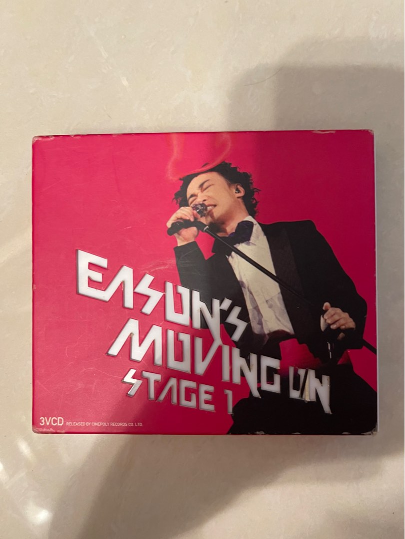陳奕迅Eason's moving on stage 1 演唱會, 興趣及遊戲, 音樂、樂器 & 配件, 音樂與媒體 - CD 及 DVD ...
