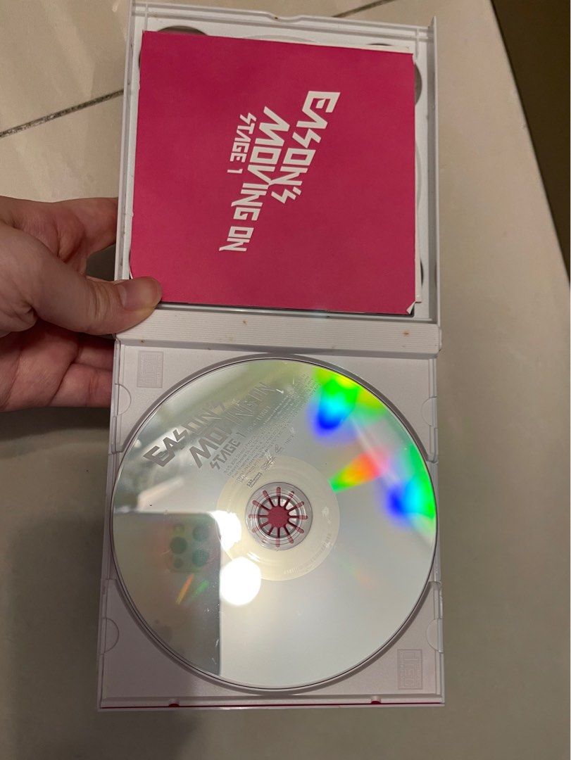 陳奕迅Eason's moving on stage 1 演唱會, 興趣及遊戲, 音樂、樂器 & 配件, 音樂與媒體 - CD 及 DVD ...