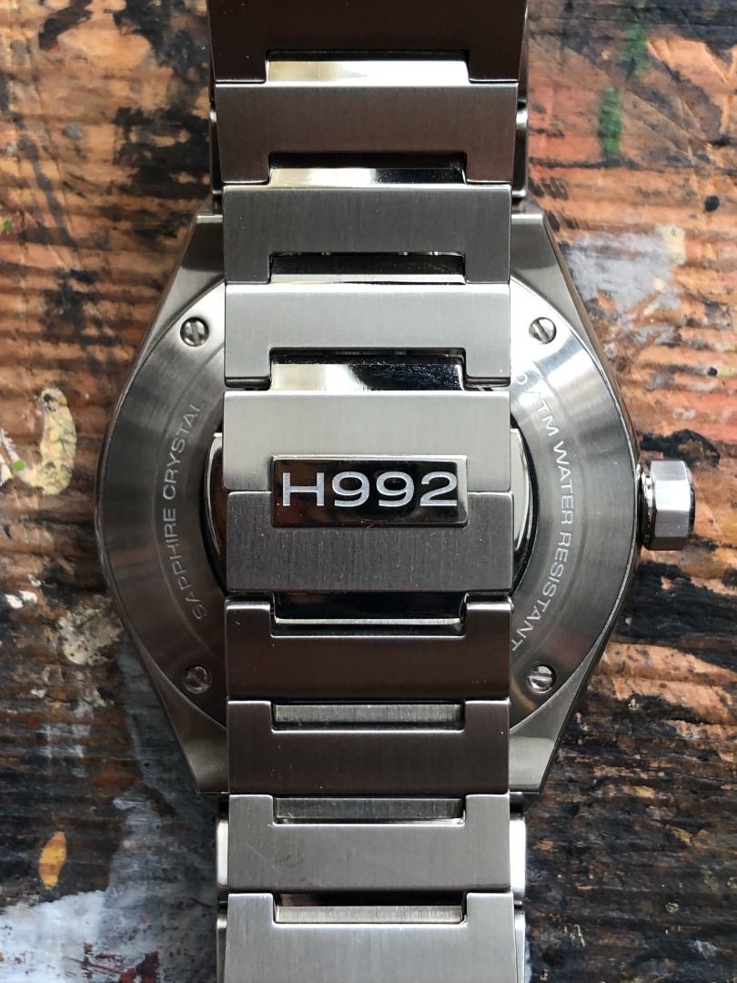 [ H992 ] ~~ 2022 /7/15發布新的瑞士手錶品牌 42mm 黑面鋼帶 一手錶 99%新品 Full Set 有咭有盒 ...