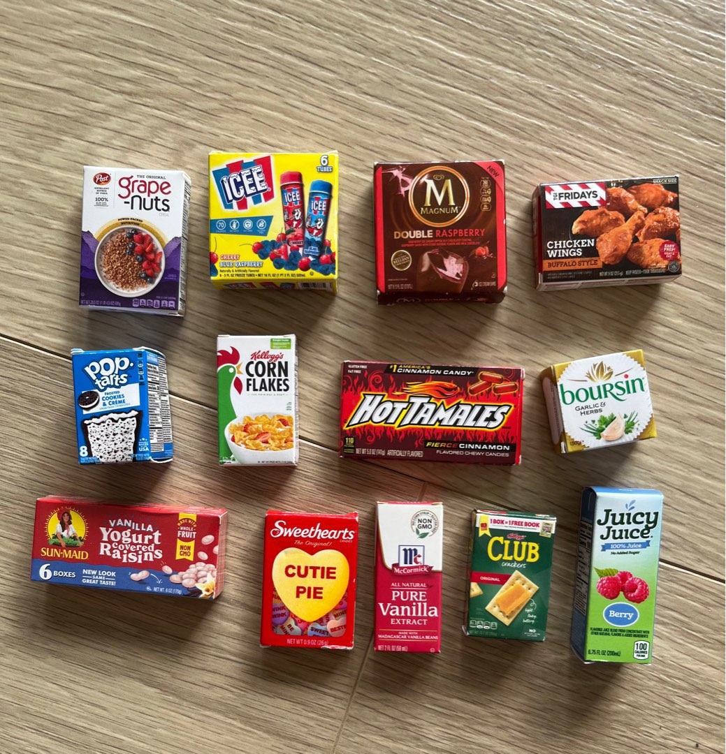 包郵 Mini Brands Food foodie 系列 2, 興趣及遊戲, 玩具 & 遊戲類 - Carousell