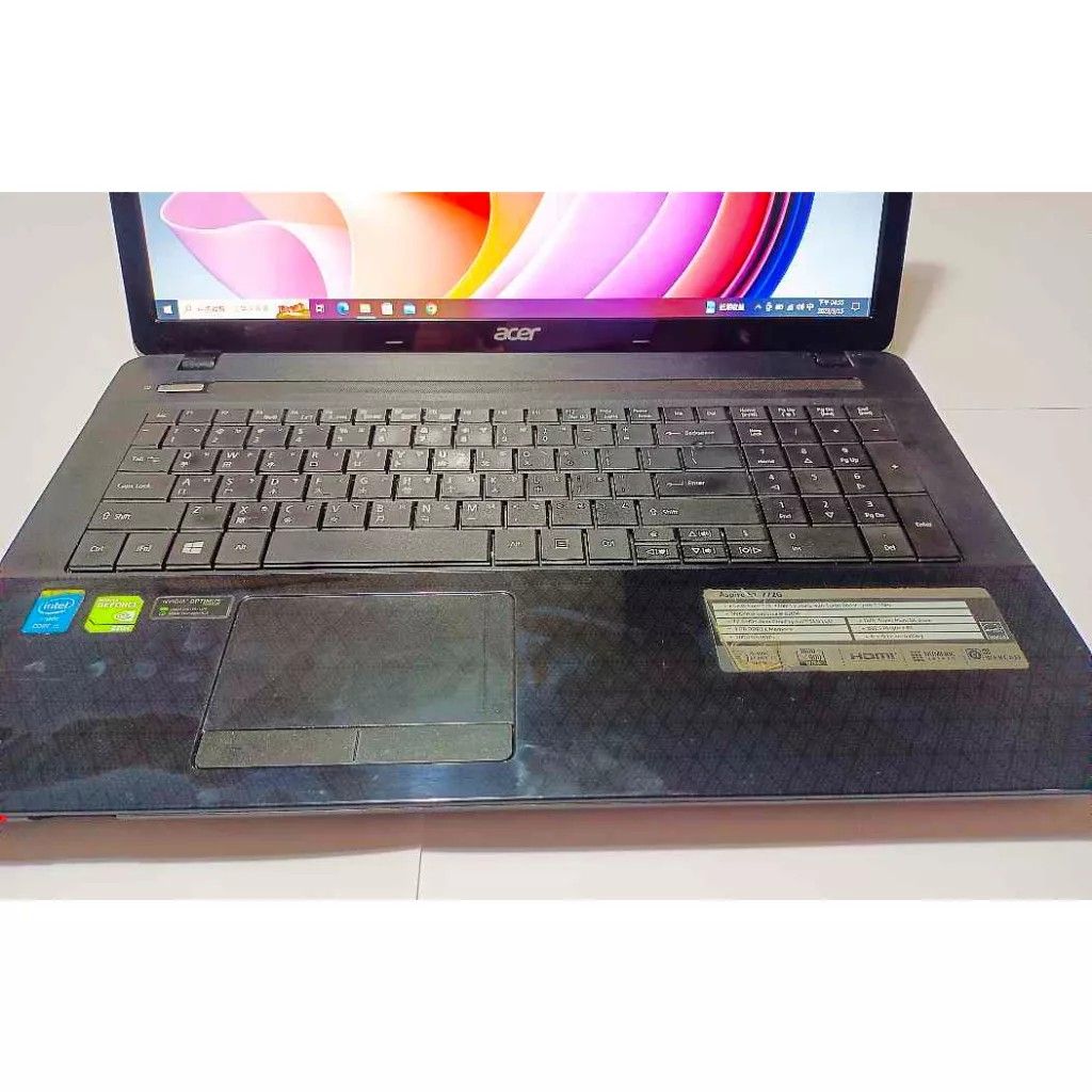 Acer E1-772G Core i7-4700HQ 8gb, 電腦及科技產品, 桌上電腦或筆記型電腦在旋轉拍賣