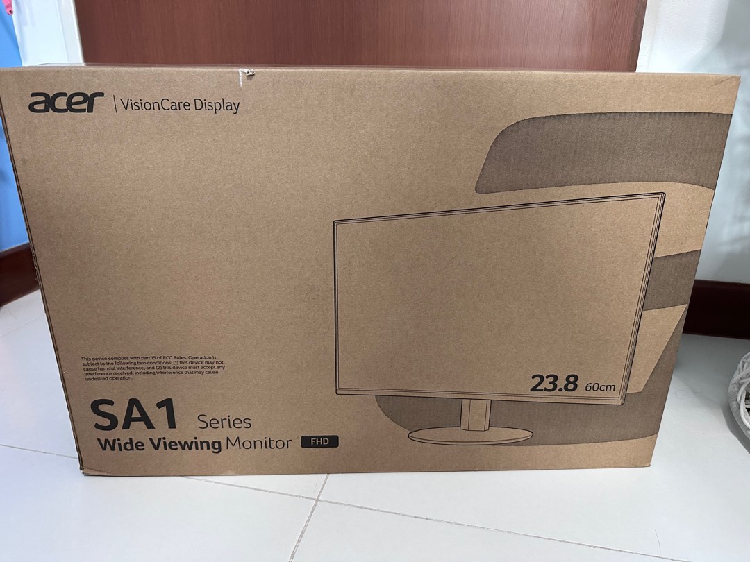 Acer SA241Y A 23.8" FHD Ultra-Thin Display Monitor, Computers & Tech ...