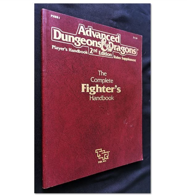 Advanced Dungeons & Dragons 2E: The Complete Fighter's Handbook RPG ... Advanced Dungeons & Dragons 2E: The Complete Fighter's Handbook RPG ...
