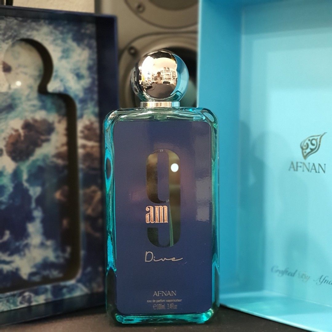 Afnan 9am dive eau de parfum, Beauty & Personal Care, Fragrance ...