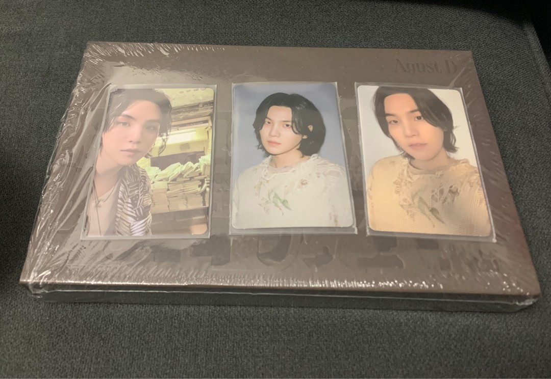 Agust D 'D-DAY' album ver. 02 w/ Target exclusive pc, Hobbies & Toys ...