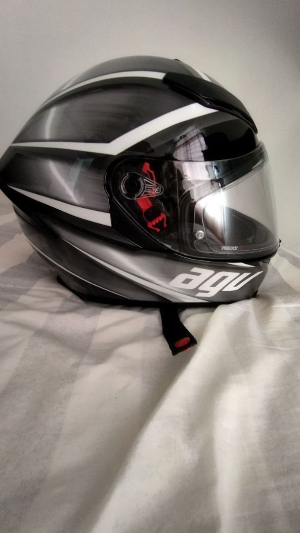 AGV K5S, Motorcycles, Motorcycle Apparel on Carousell
