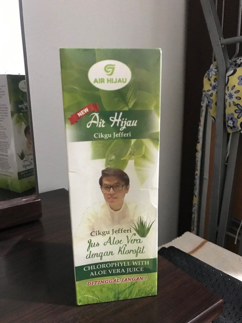 Air hijau Cikgu Jefferi, Health & Nutrition, Health Supplements, Health ...